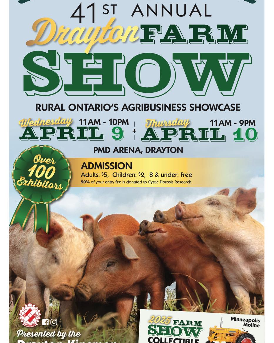 41st Annual Drayton Farm Show - Municipality of Mapleton
